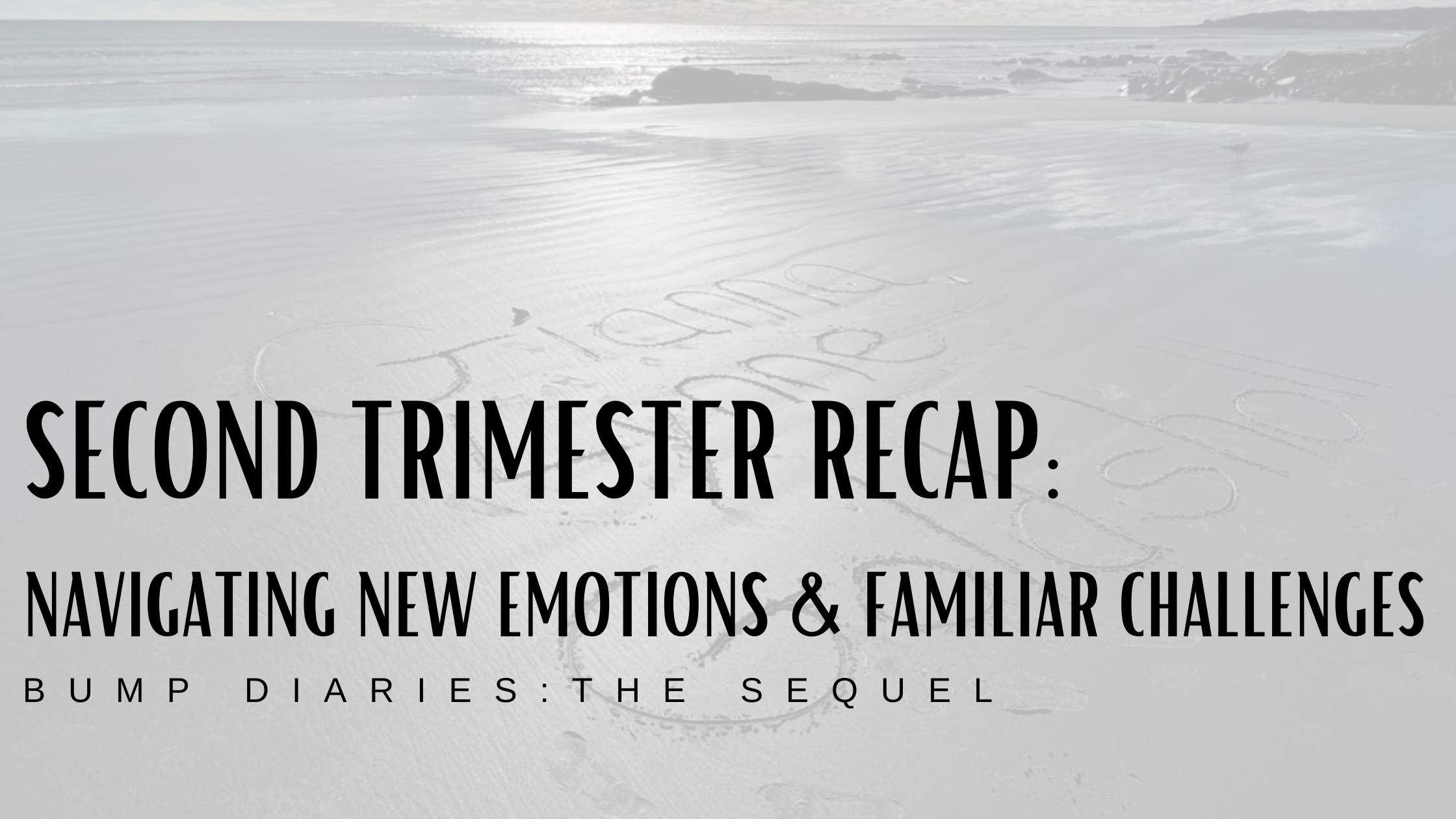 Second Trimester Recap: Navigating New Emotions and Familiar Challenges ...